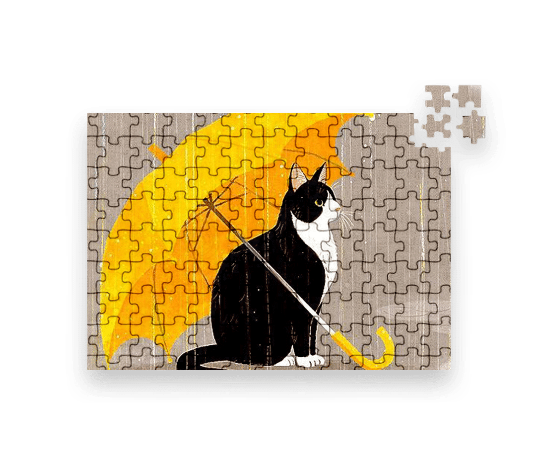 Custom Puzzles - 40 Pieces A4 - PrintMe.online